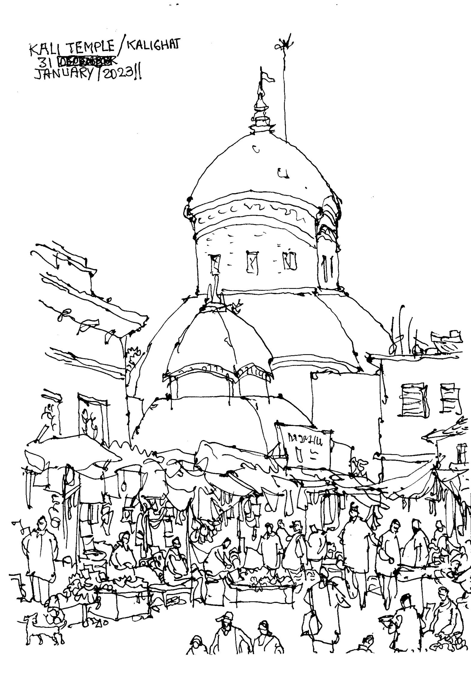 Sketch Book of Debasish Deb depicts history of place | Robbar