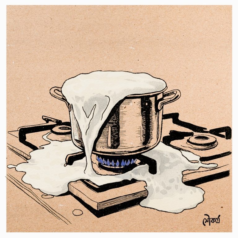 superstition of burning milk prevents milk wastage